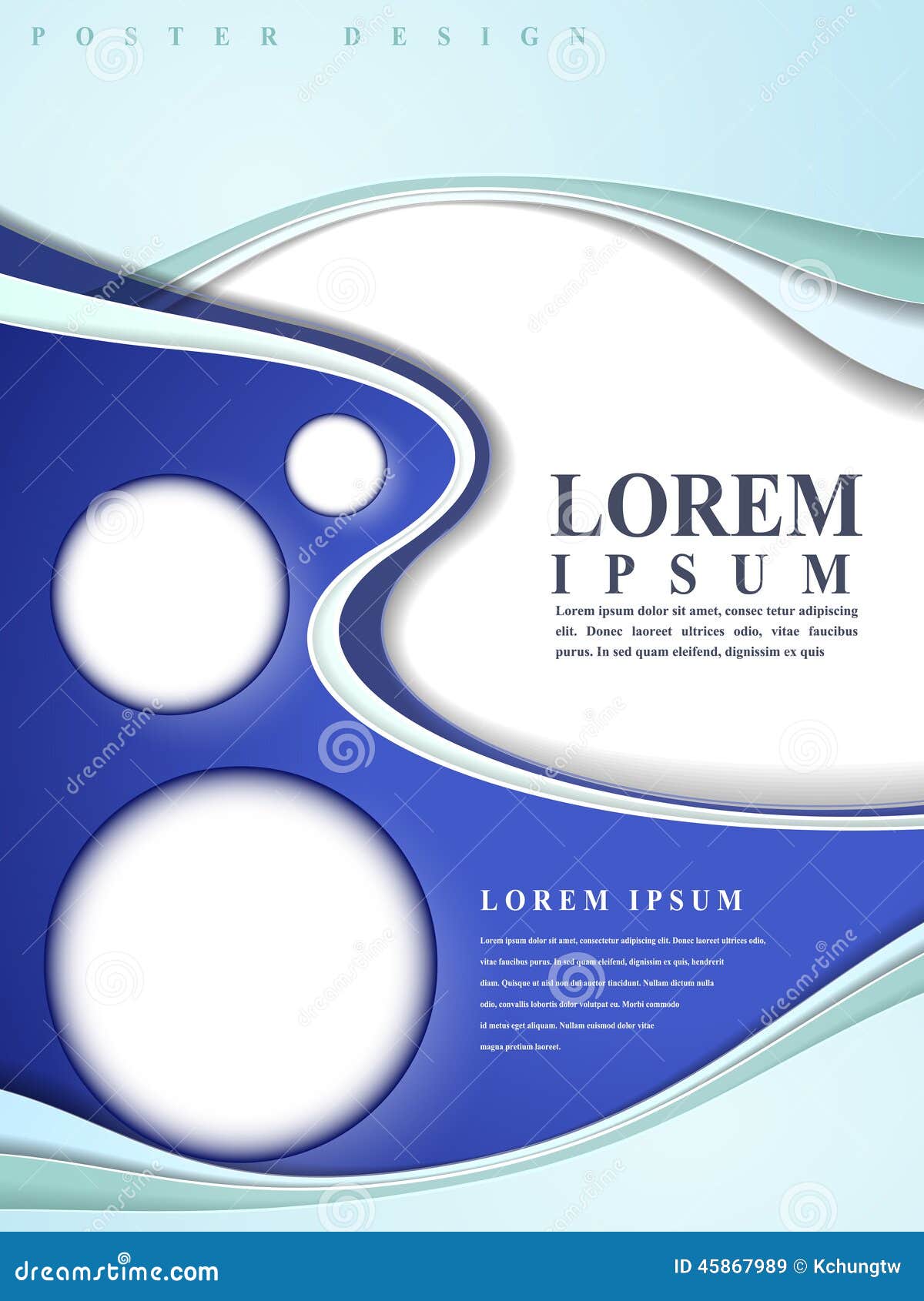 Technology Style Design for Poster Template Stock Vector - Illustration ...