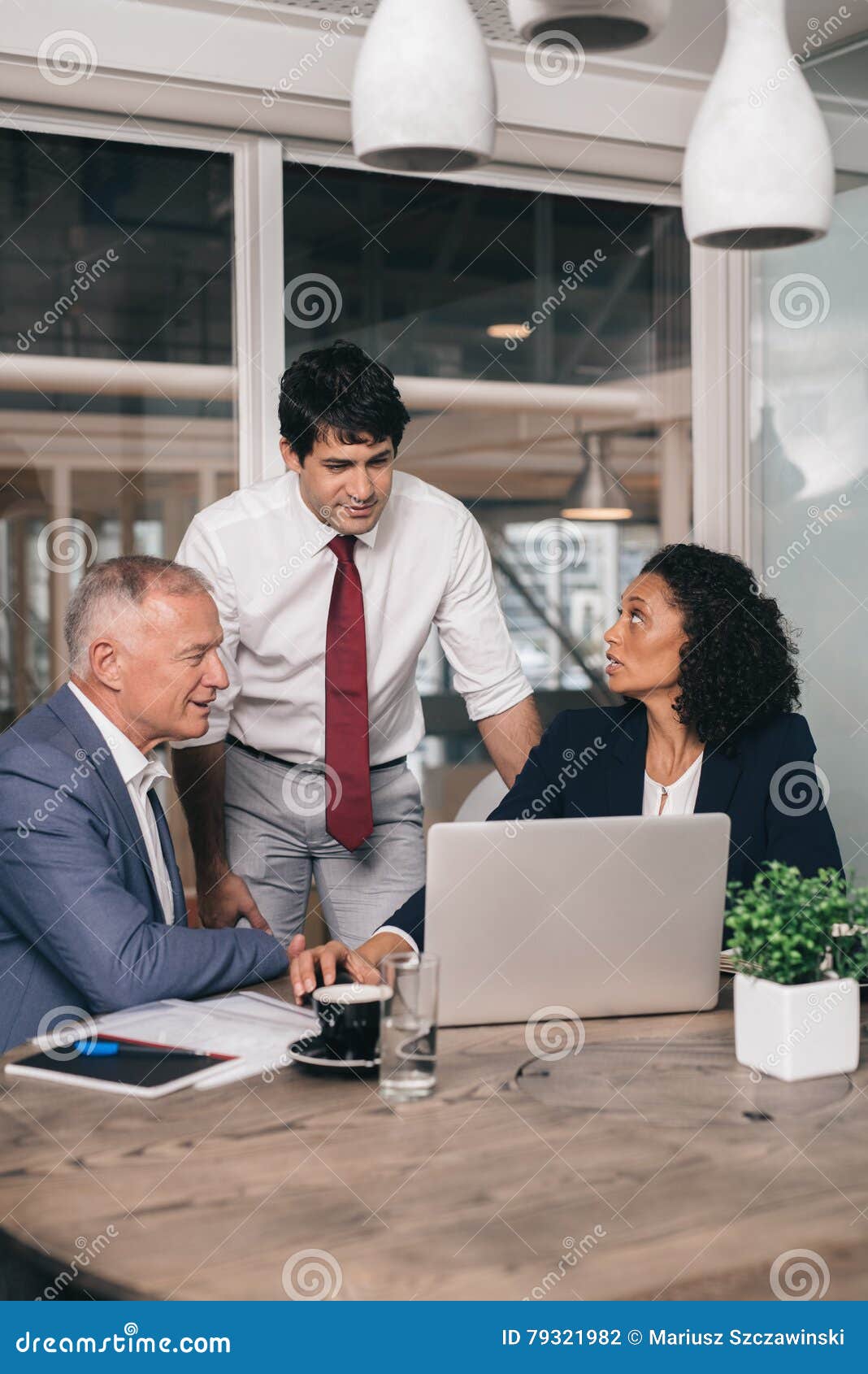 Technology and Teamwork in Action Stock Photo - Image of female, modern ...
