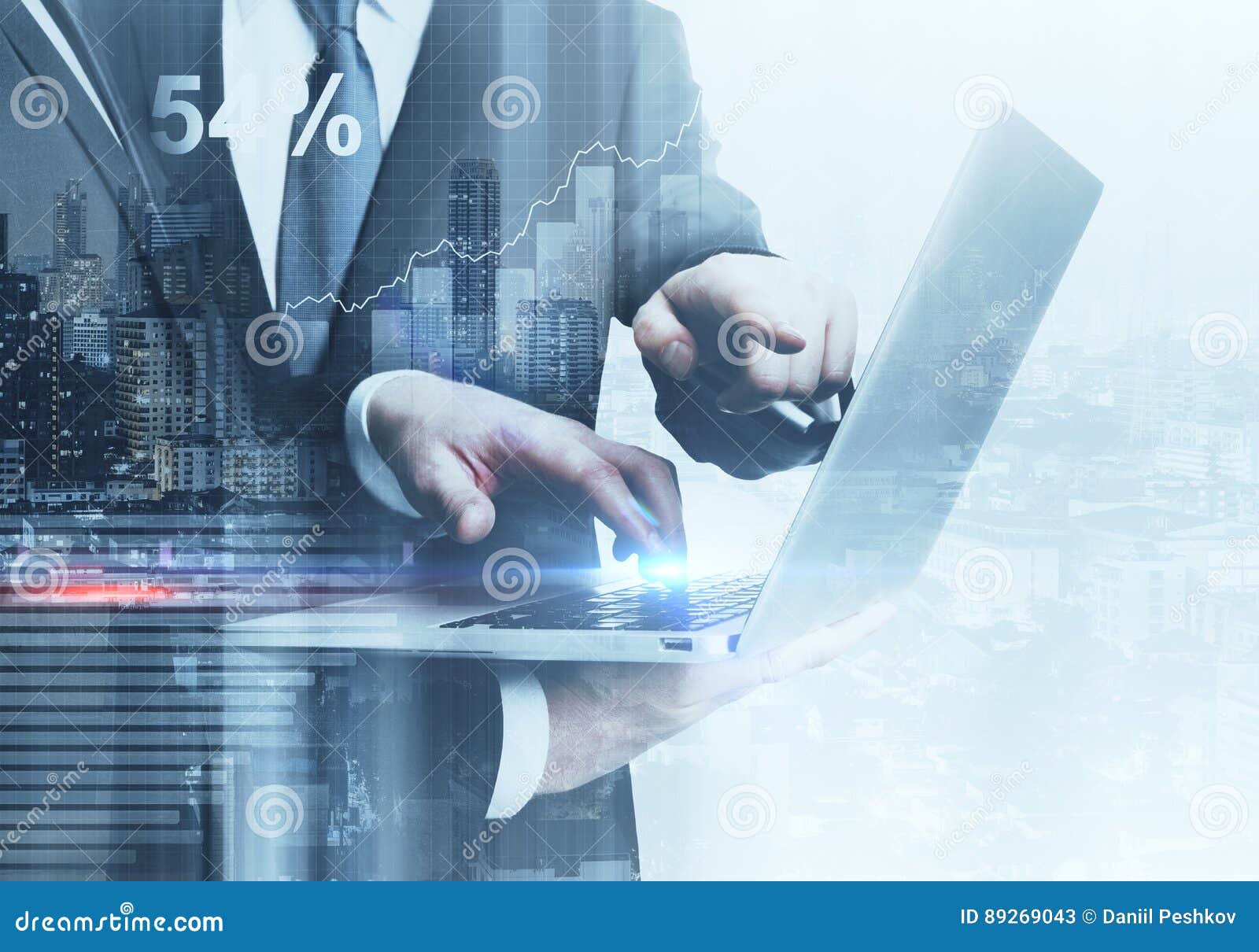 Technology and Teamwork Concept Stock Image - Image of device, gadget ...