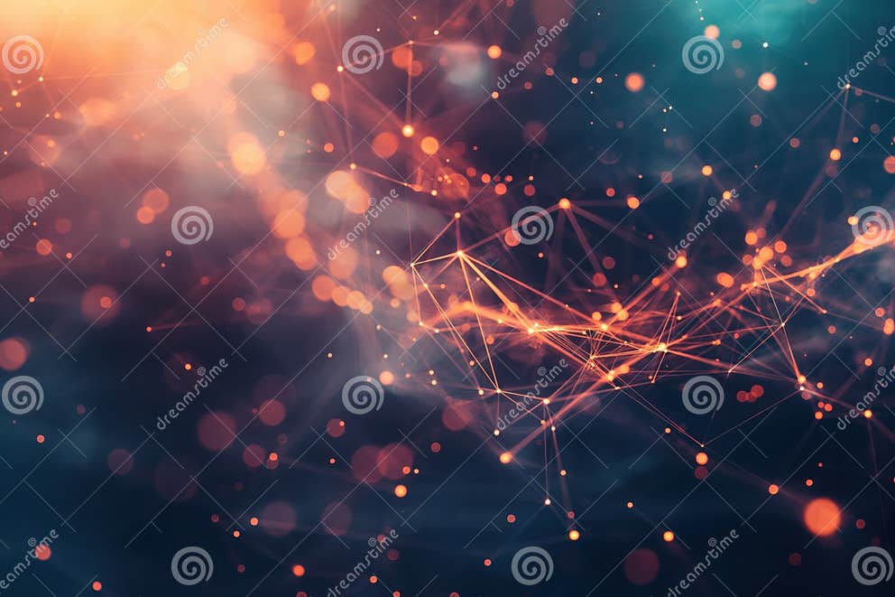 Technology Tech Data Background Stock Illustration - Illustration of ...