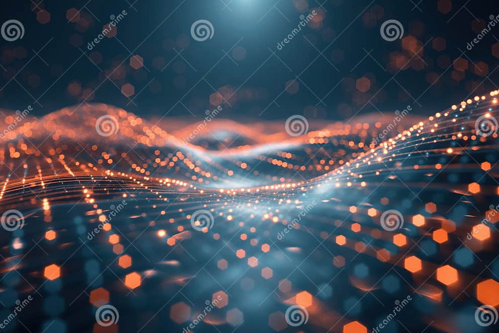 Technology Tech Data Background Stock Image - Image of motion, effect ...