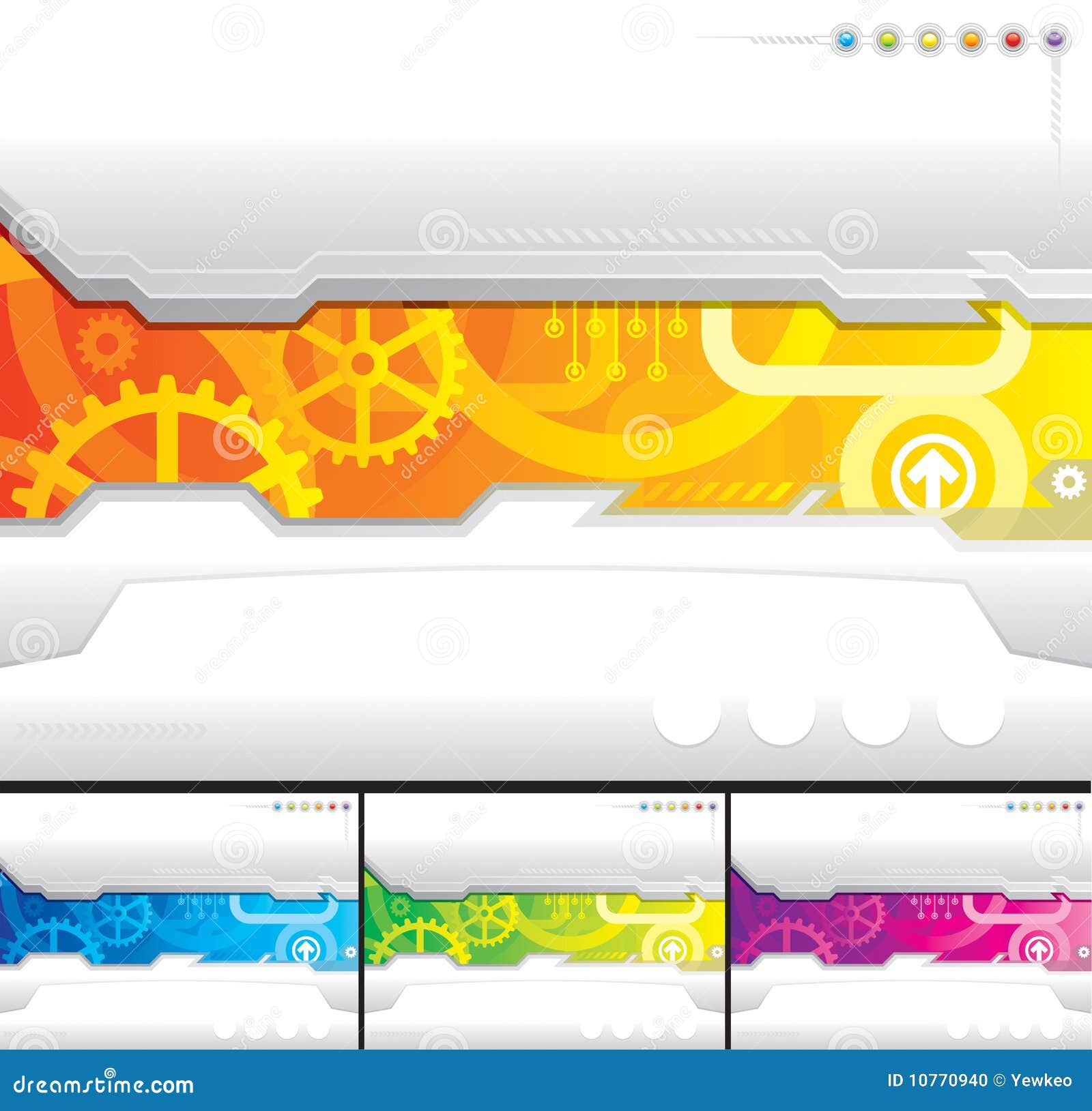 Technology Template stock vector. Illustration of tech - 10770940