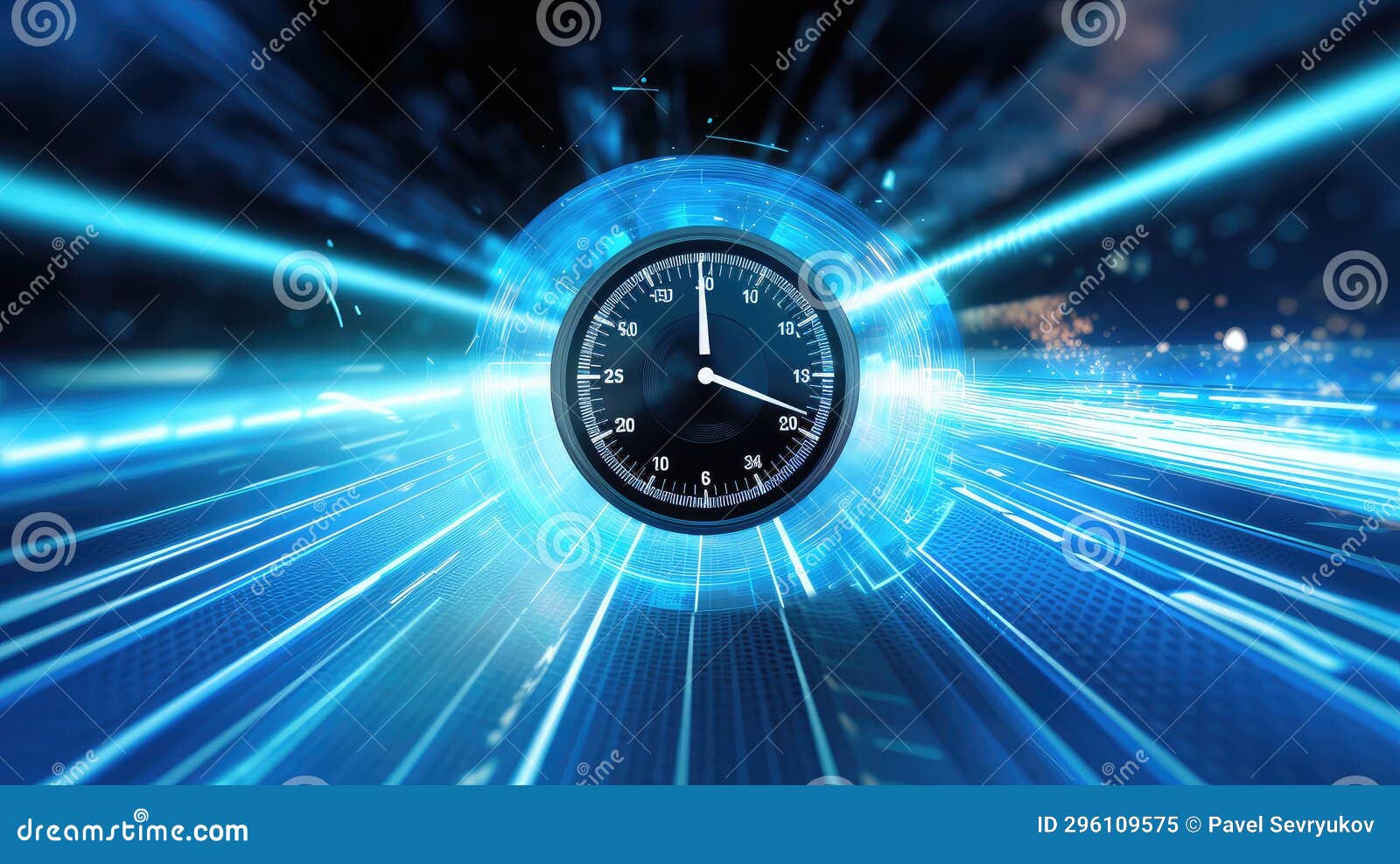 Technology Terabyte Internet Speed Stock Illustration - Illustration of ...