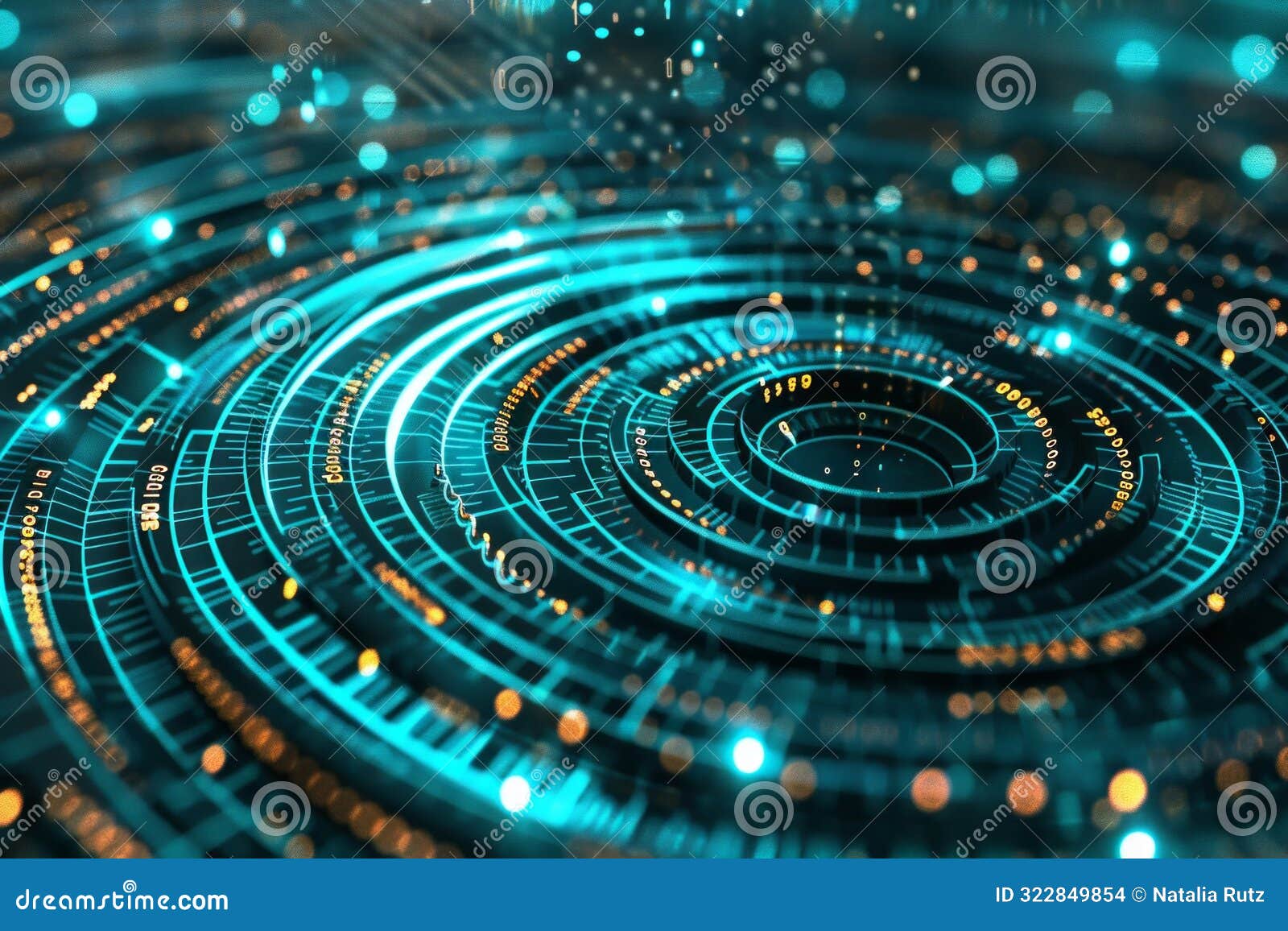 Technology-themed Abstract Background Featuring Interlocking Gears and ...