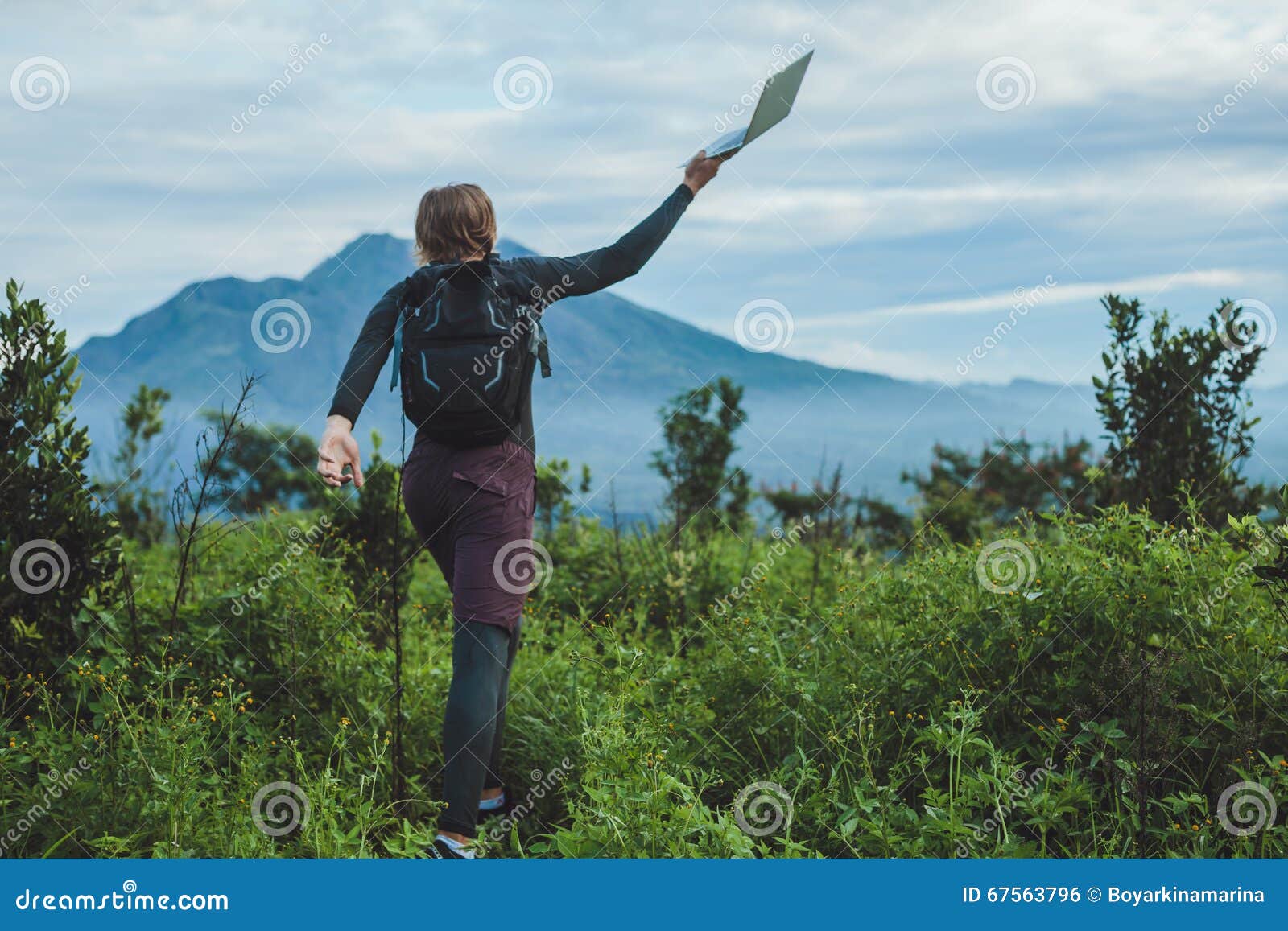 Technology Throw Down a Cliff. Concept of Protesting Against Technology ...