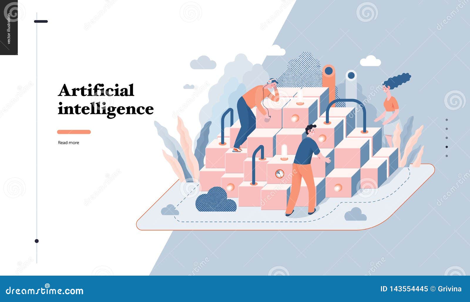 Technology Topic Illustration Stock Vector - Illustration of concept ...