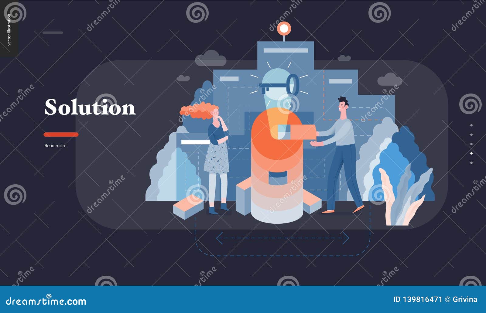 Technology Topic Illustration Stock Vector - Illustration of ...