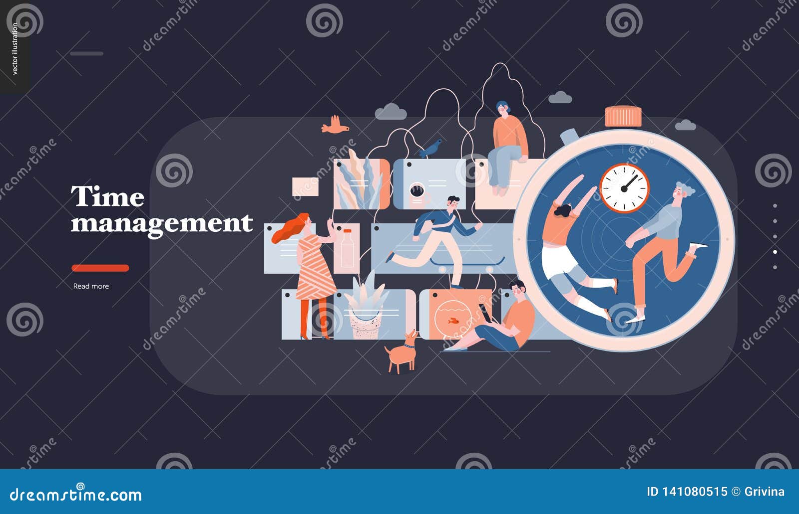 Technology Topic Illustration Stock Vector - Illustration of challenge ...