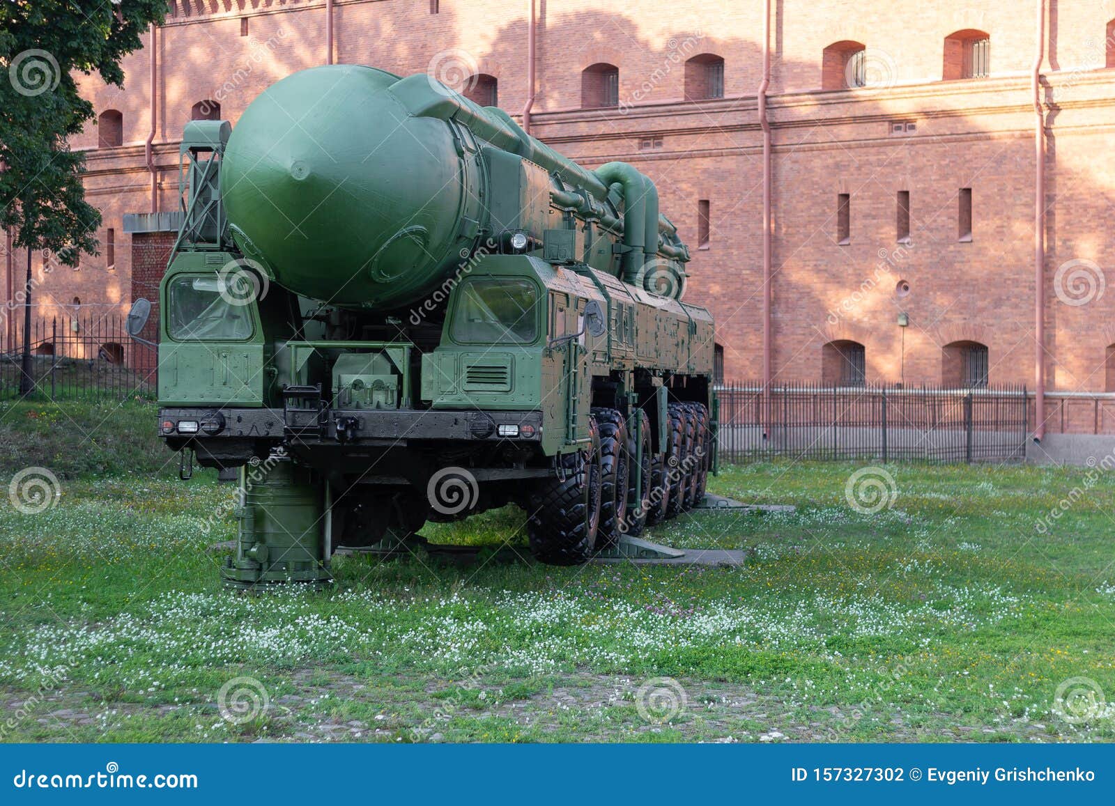 Technology Topol M Military Machine Forces Stock Photo - Image of great ...