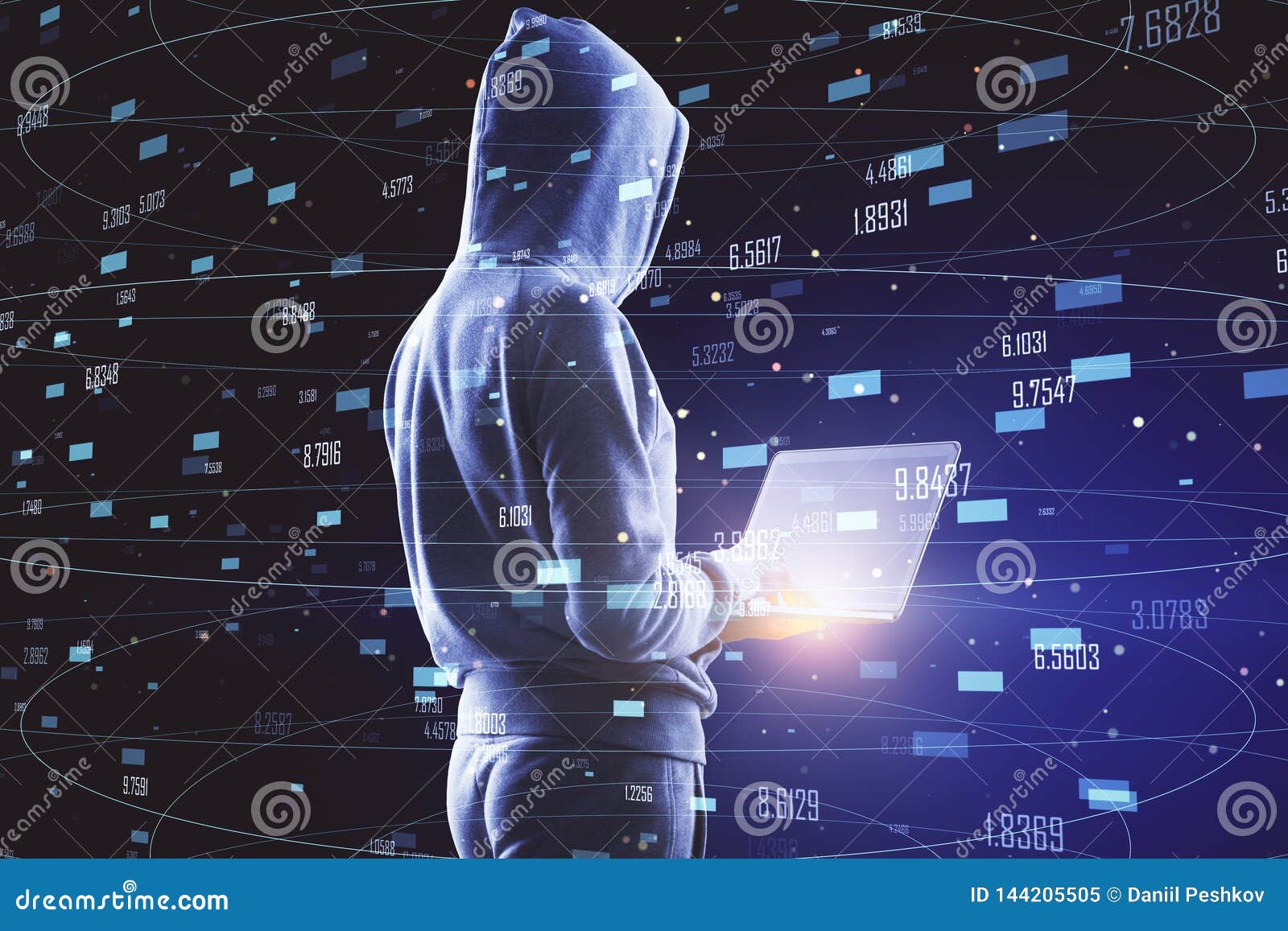 Technology, Trade and Data Concept Stock Image - Image of cost, grid ...