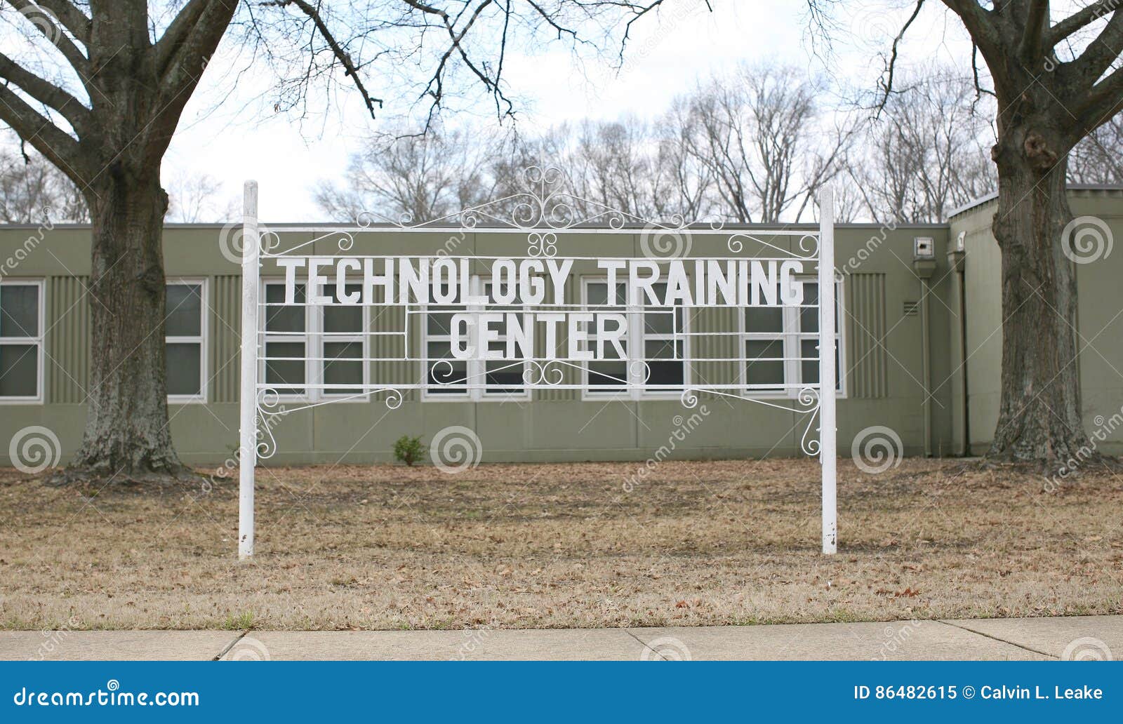 Technology Training Center Sign Editorial Image - Image of studies ...