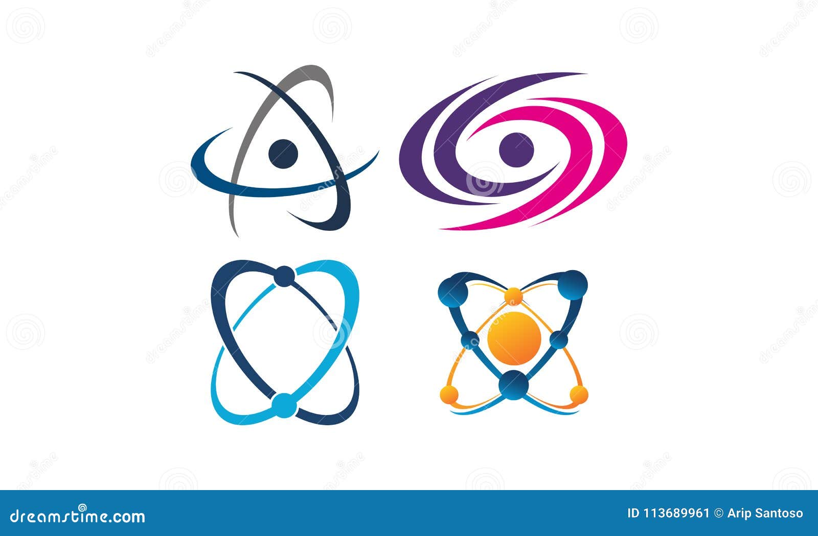 It Technology Transfer Set stock vector. Illustration of vector - 113689961