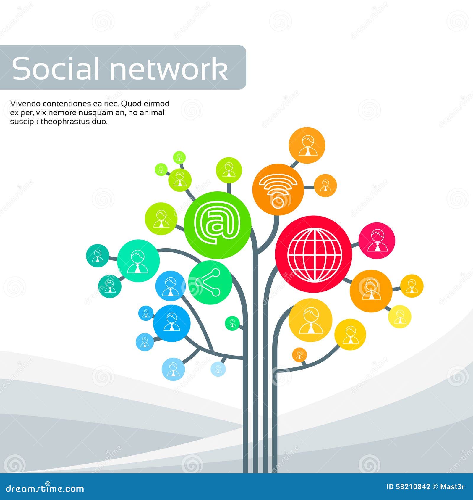 Technology Tree Vector Icon On White Background. Flat Vector Technology ...