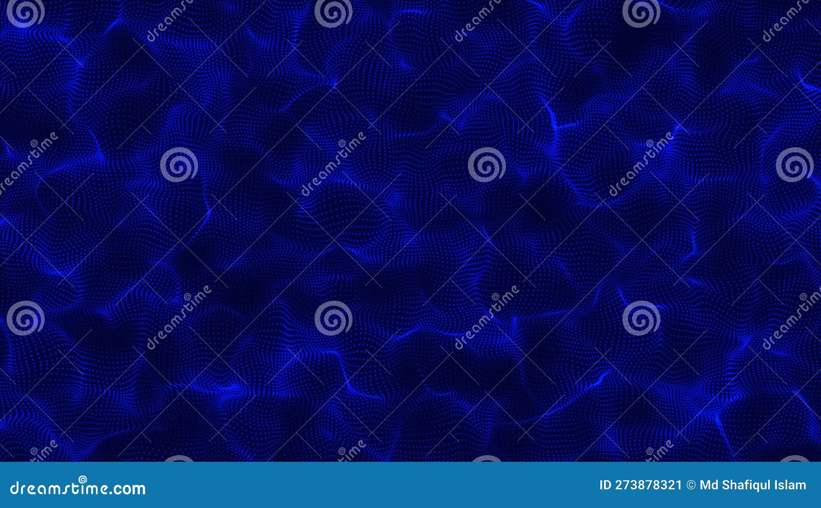 Technology Vector Background. Blue Color Communication And Technology ...
