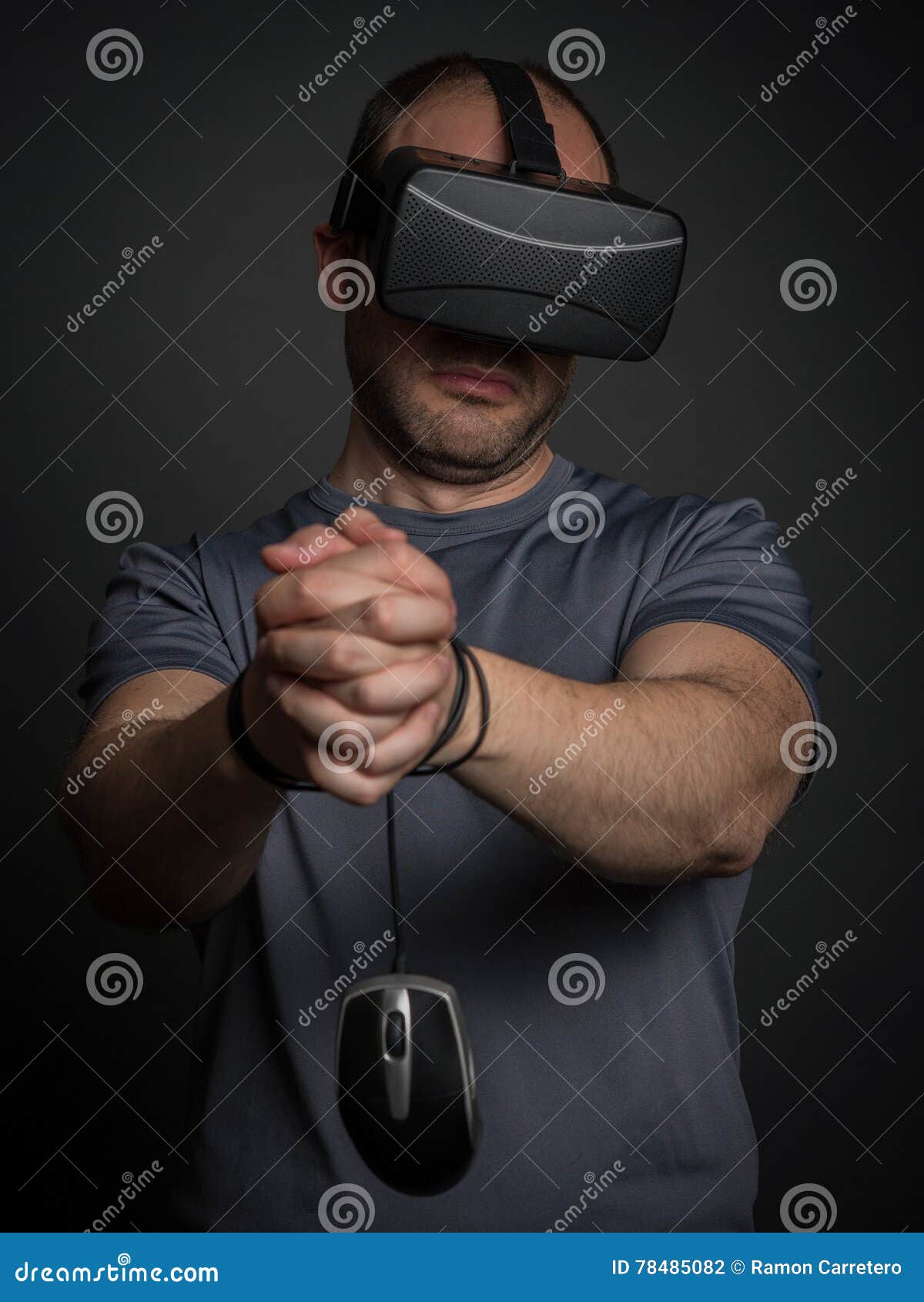 Technology and Video Games Addiction Stock Photo - Image of caucasian ...