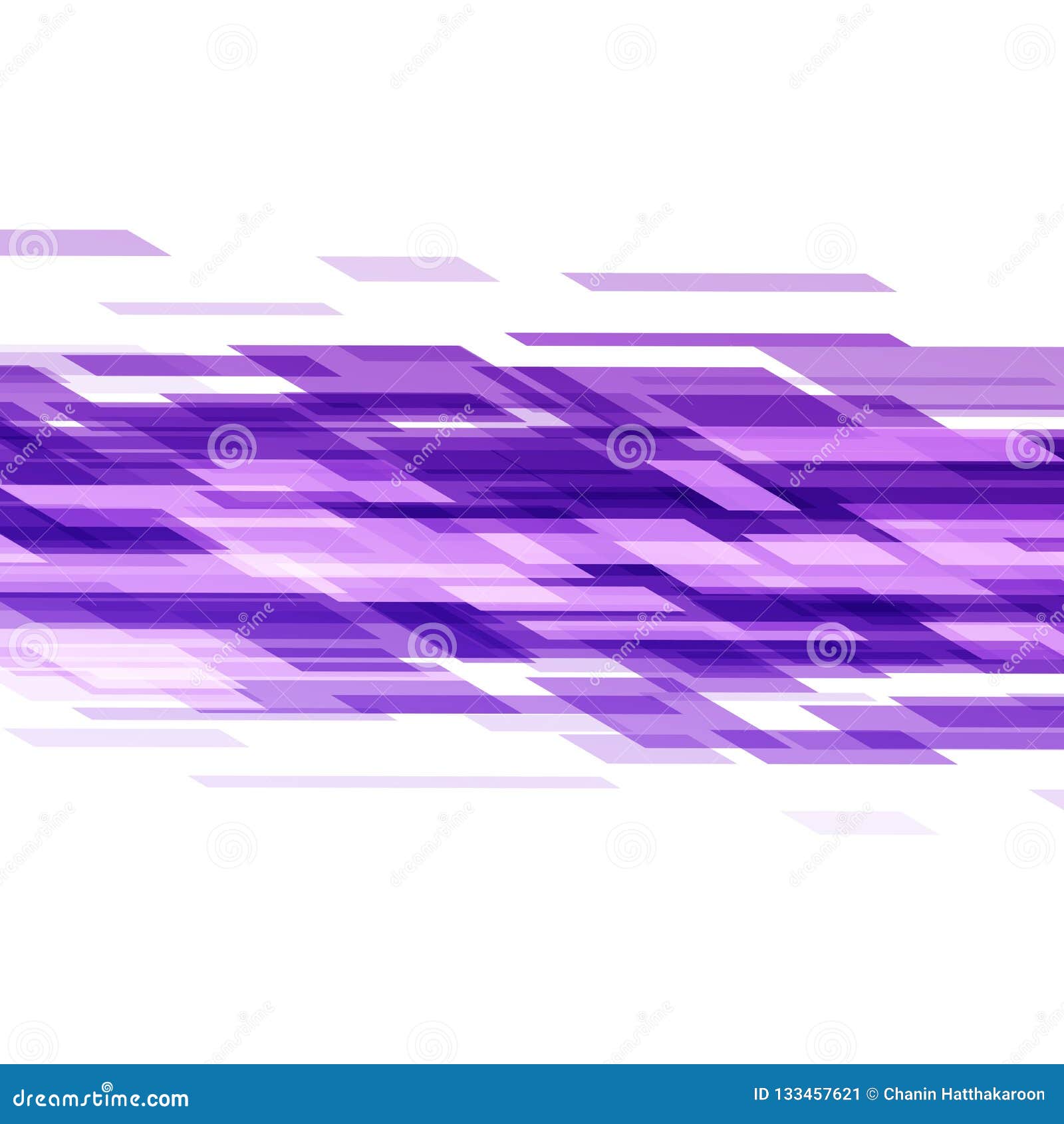 Technology Violet, Digital Rectangles Shearing Creative Futurist Stock ...