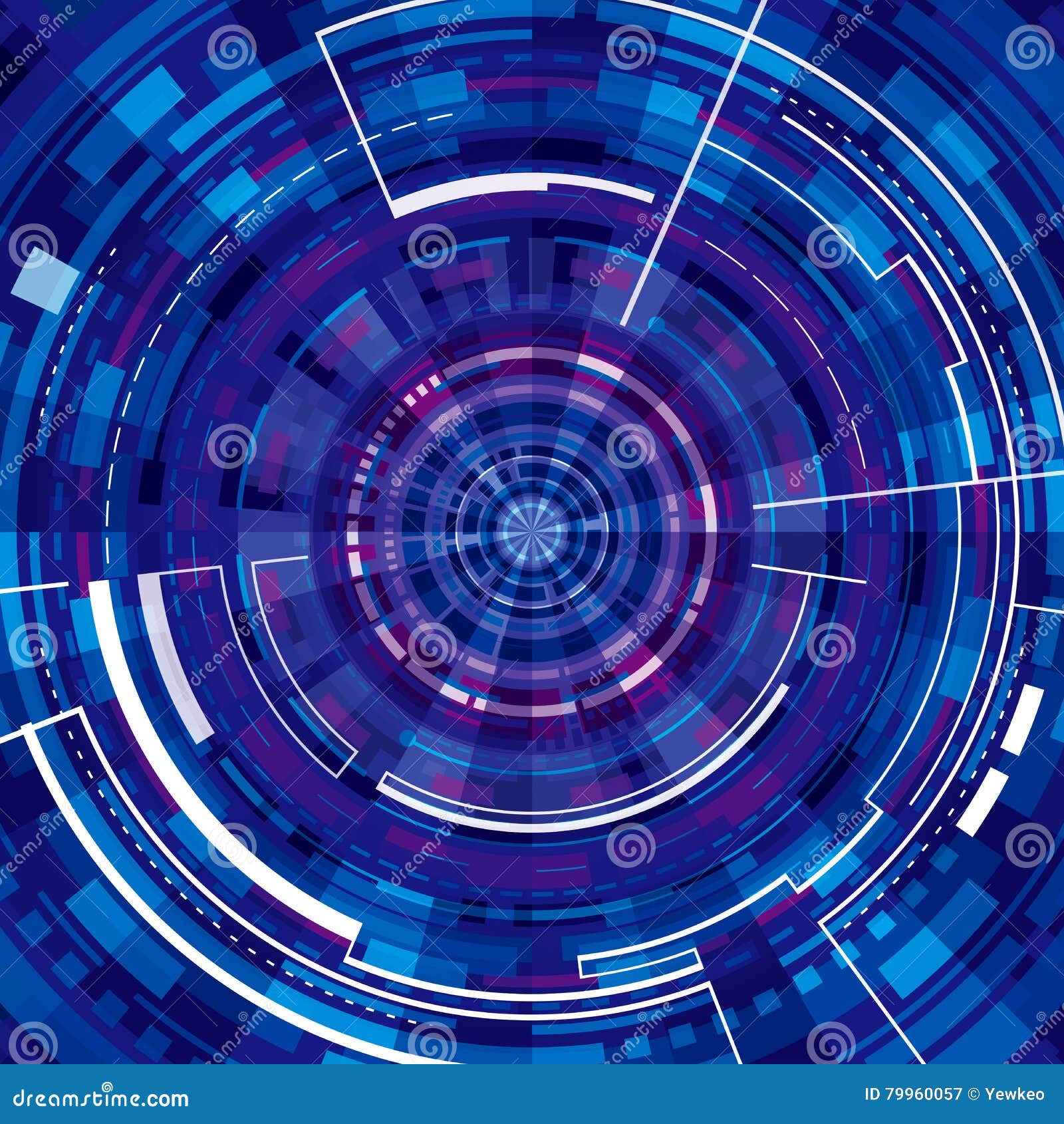 Technology Virtual Background Stock Vector - Illustration of circuit ...