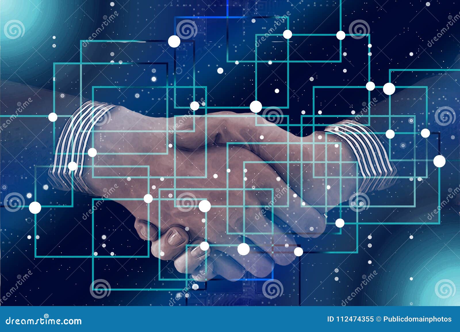 Technology, Visual Effects, Atmosphere, Satellite Picture. Image: 112474355