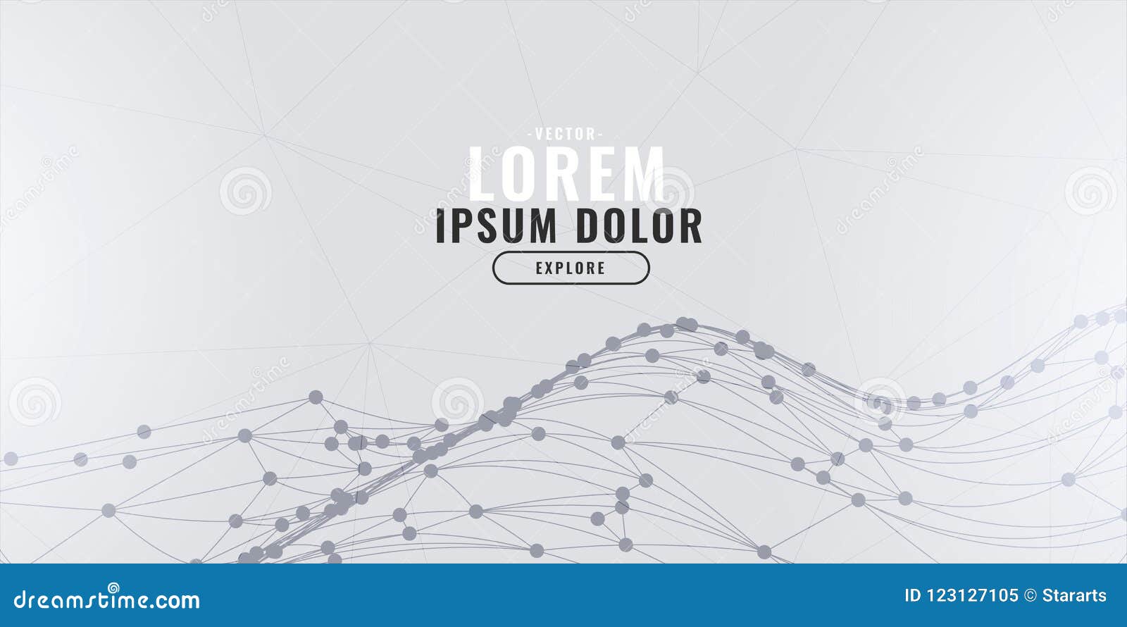 Technology Wave Mesh Background Design Stock Vector - Illustration of ...