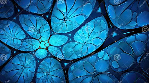 Technology Web Blue Background Stock Illustration - Illustration of ...