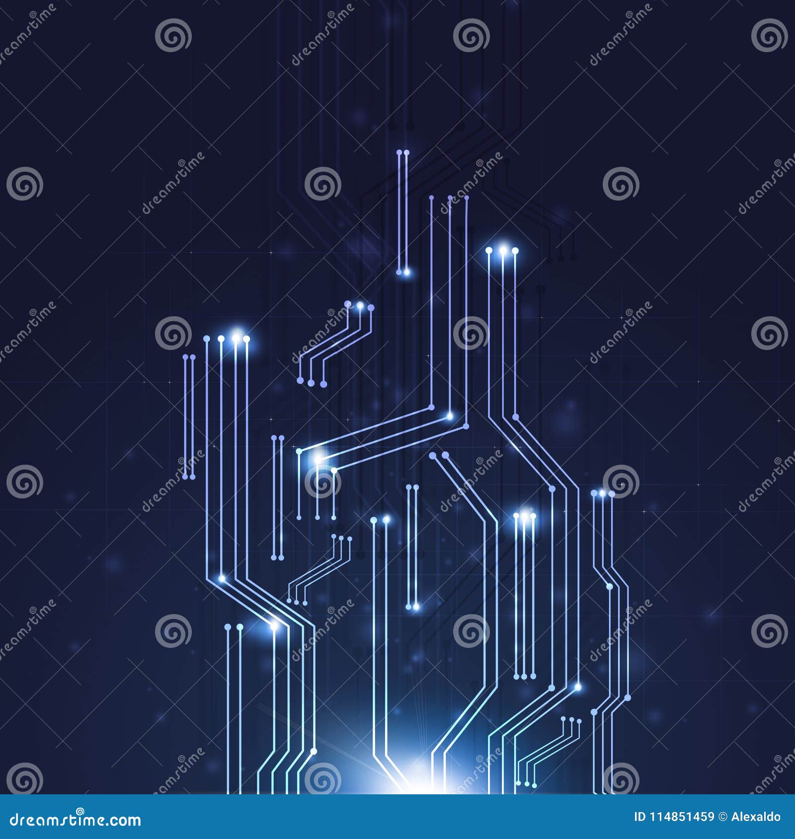 Technology Web Scheme Illustration Stock Illustration - Illustration of ...