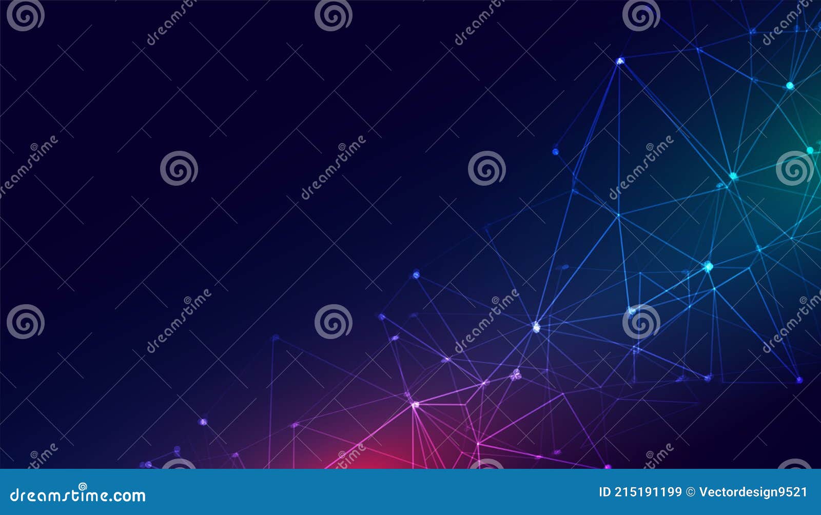 Technology Wire Mesh Network Connection Digital Background Stock Vector ...