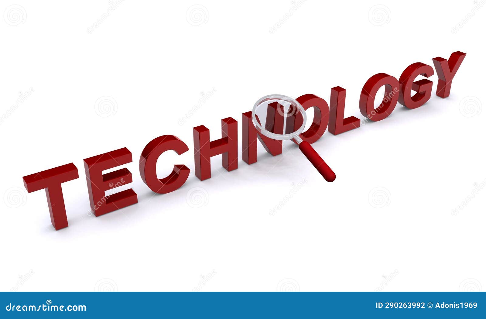 Technology word on white stock illustration. Illustration of robotics ...