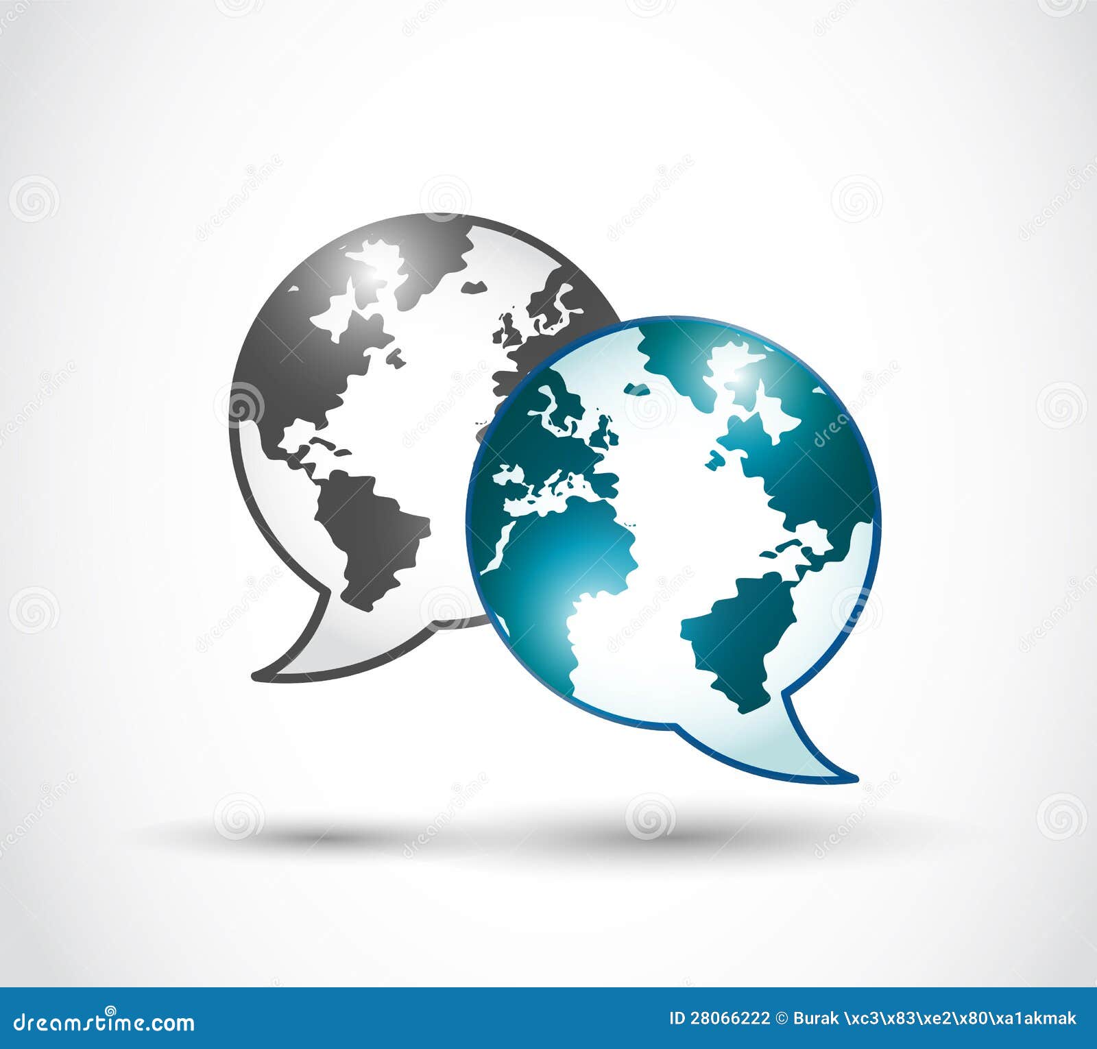 Technology World Communication Stock Vector - Illustration of creative ...