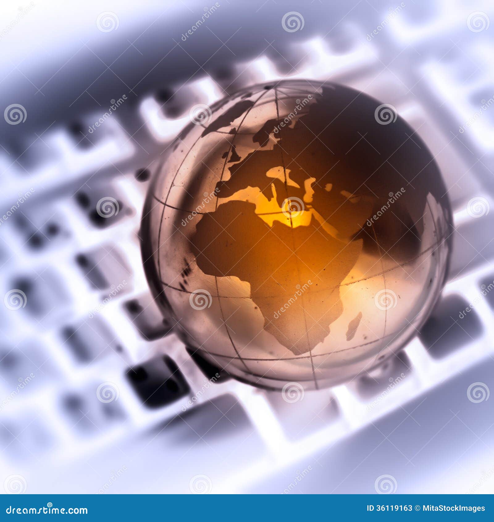 Technology world stock image. Image of earth, global - 36119163