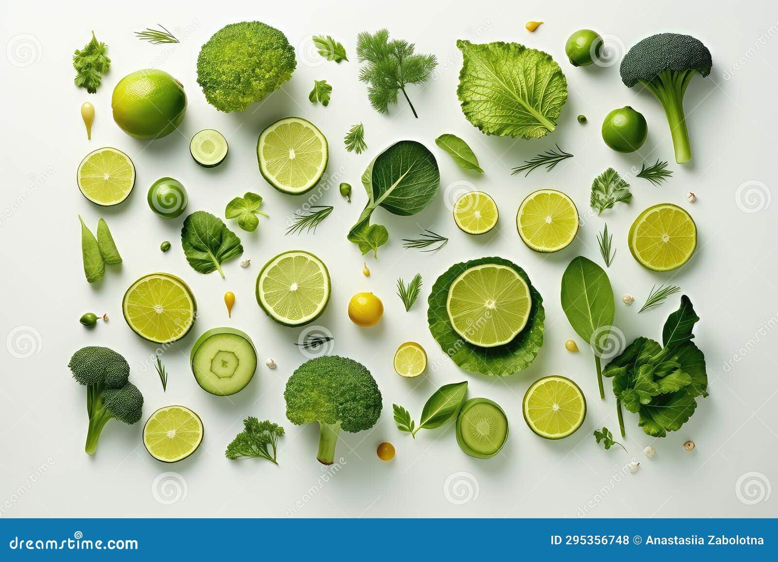 Technologycreated Texture of Healthy Green Food Stock Illustration ...