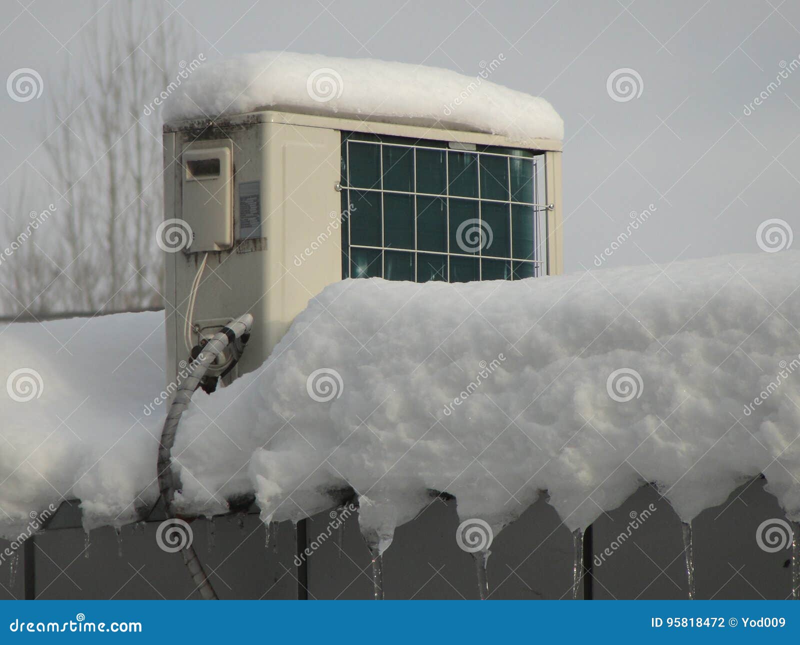 The Technopark. the Air Conditioning Systems. Winter Cooling - with Ice ...