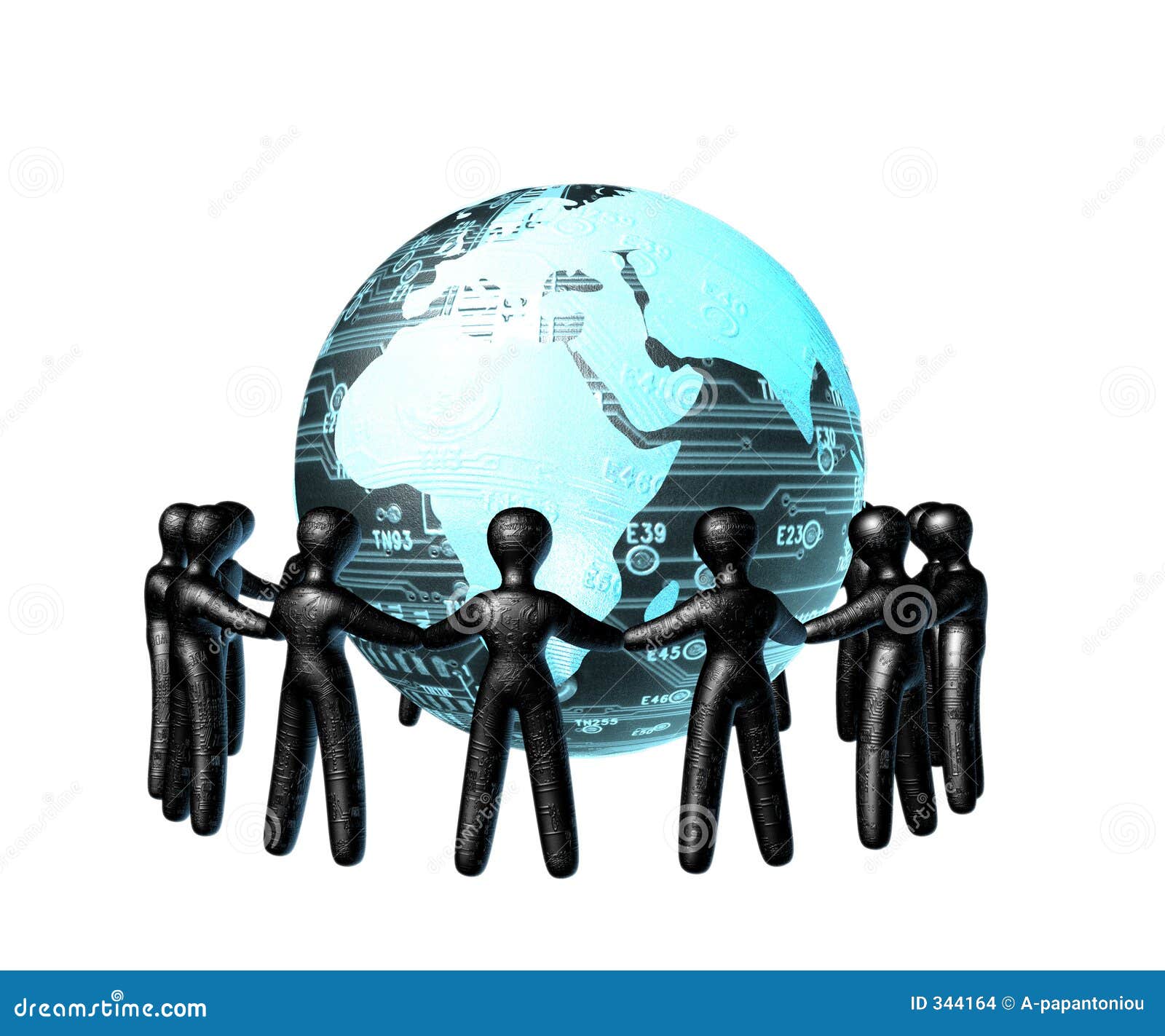 TechnoWorld II Royalty-Free Stock Image | CartoonDealer.com #344164