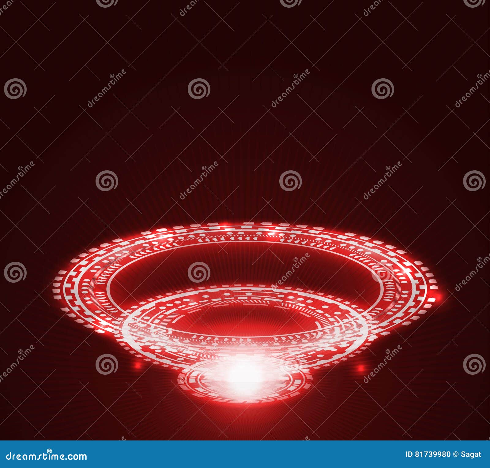 Techology Bright Color Abstract Background. Stock Vector - Illustration ...