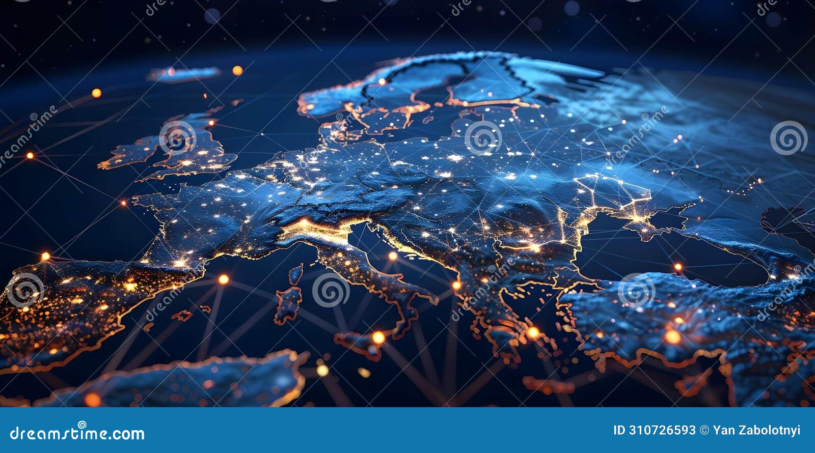 The Techsavvy Map: Western Europe As Global Hub For Connectivity And ...