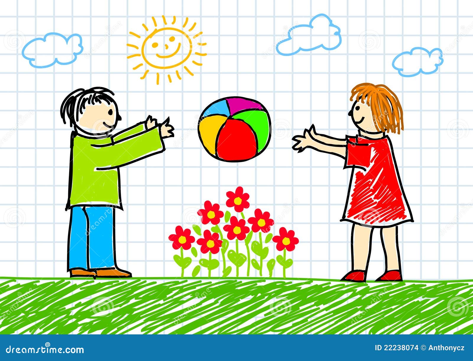 Teckna för barn vektor illustrationer. Illustration av teckning - 22238074