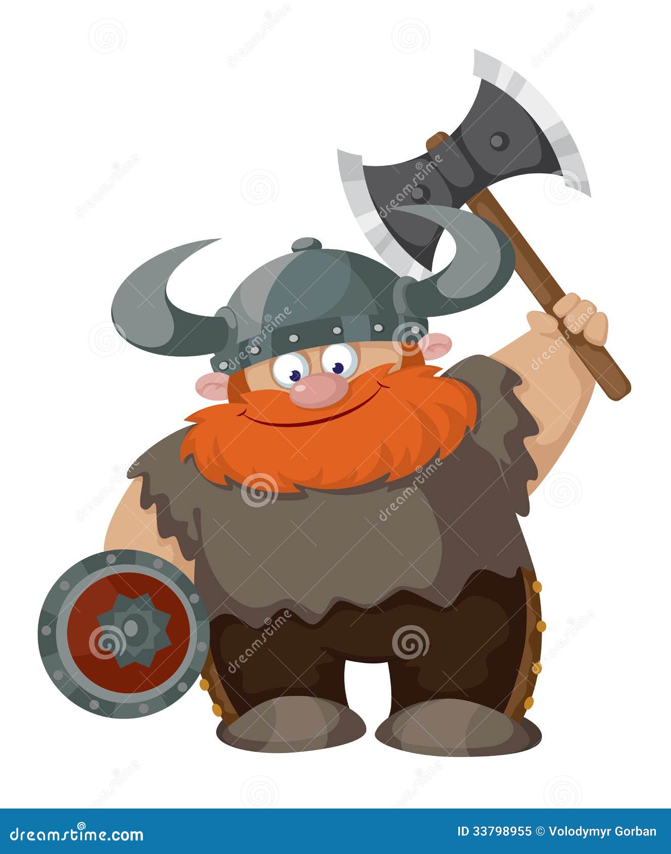Tecknad film viking vektor illustrationer. Illustration av tomahawk ...