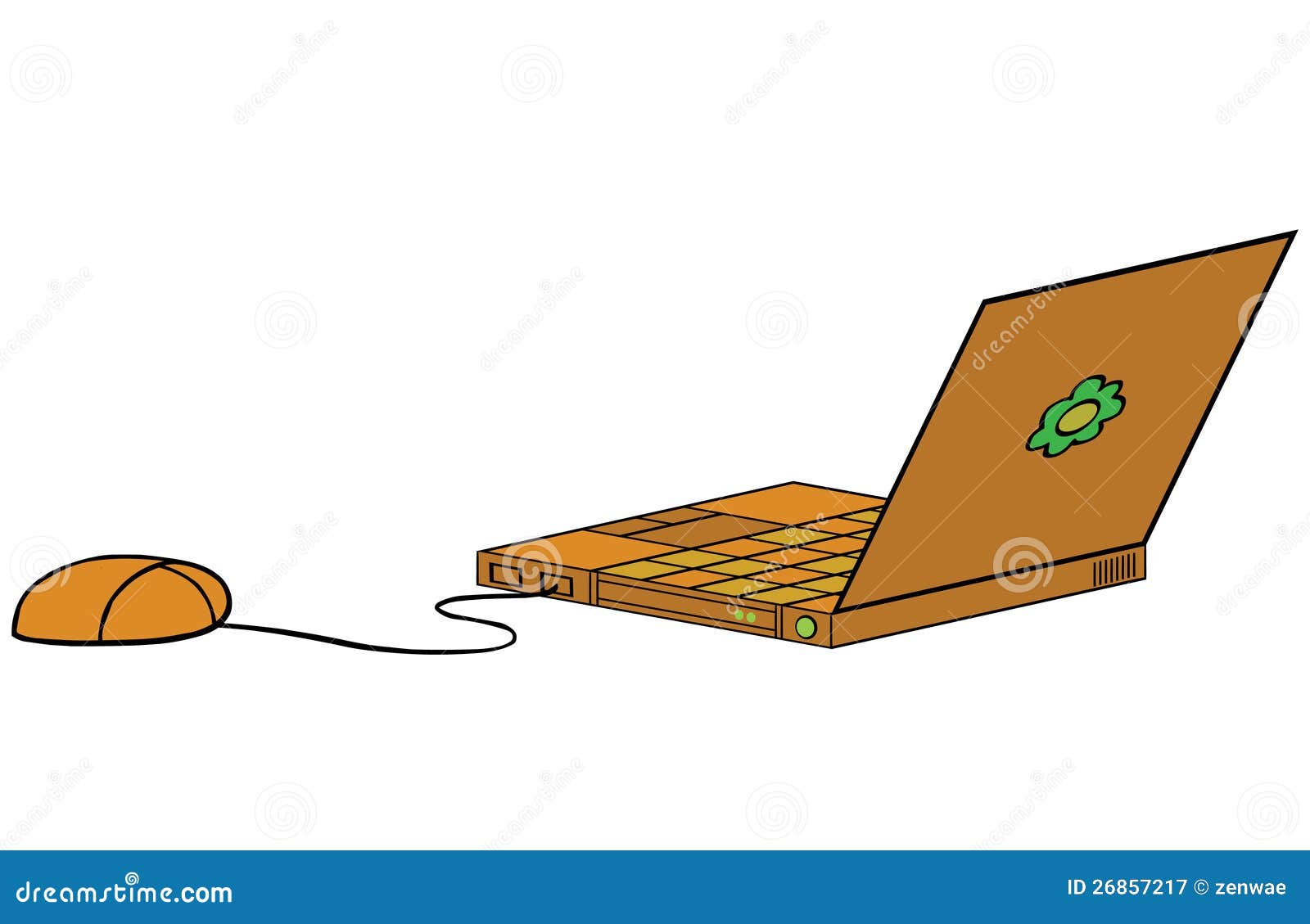 Tecknad filmbärbar dator vektor illustrationer. Illustration av ...