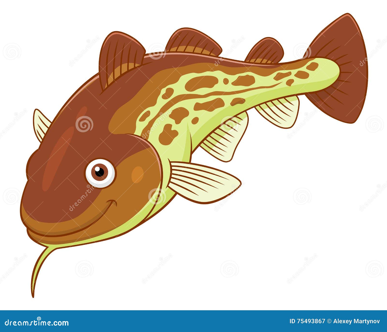 Tecknad filmtorsk vektor illustrationer. Illustration av sushi - 75493867