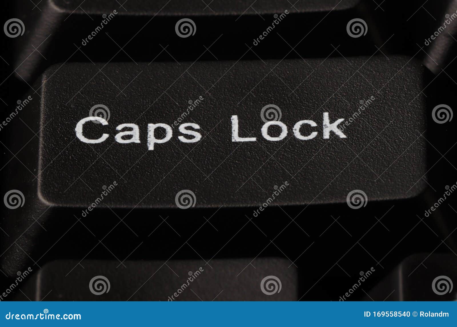 Tecla Caps lock foto de stock. Imagem de texto, fechamento - 169558540