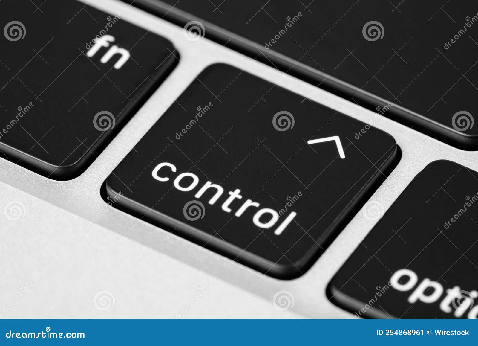 Tecla De Control En El Teclado Imagen de archivo - Imagen de negro ...