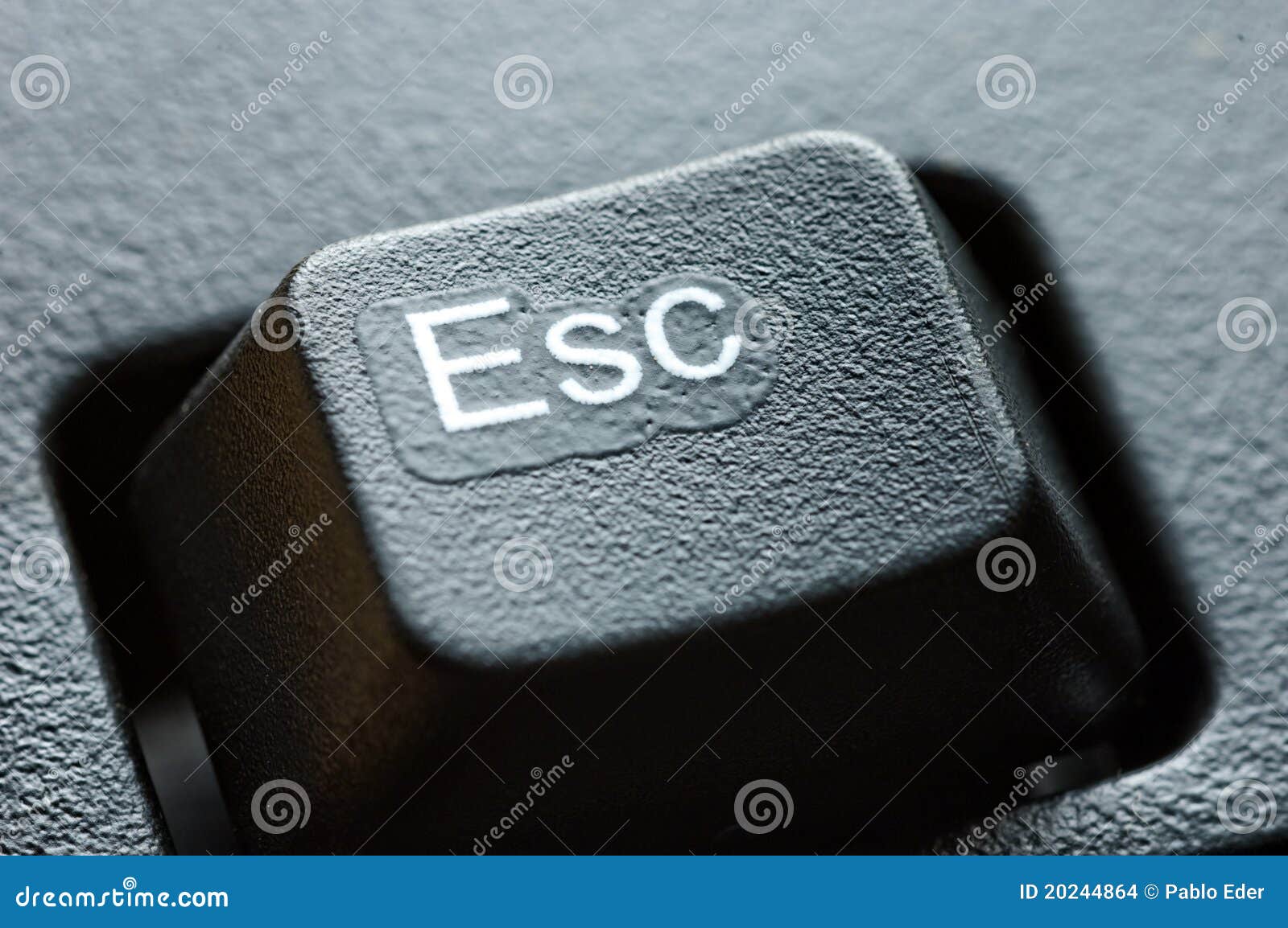 Tecla de escape foto de archivo. Imagen de extracto, salida - 20244864