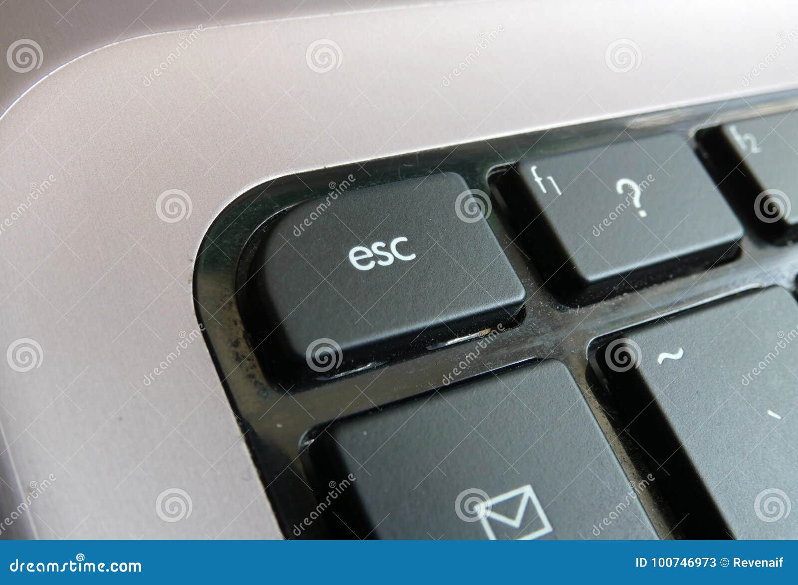 Tecla De Escape En El Teclado Imagen de archivo - Imagen de clave ...