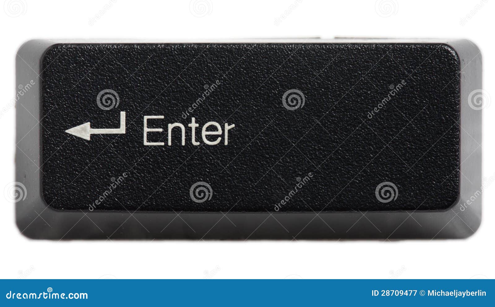 Tecla enter imagem de stock. Imagem de branco, computador - 28709477