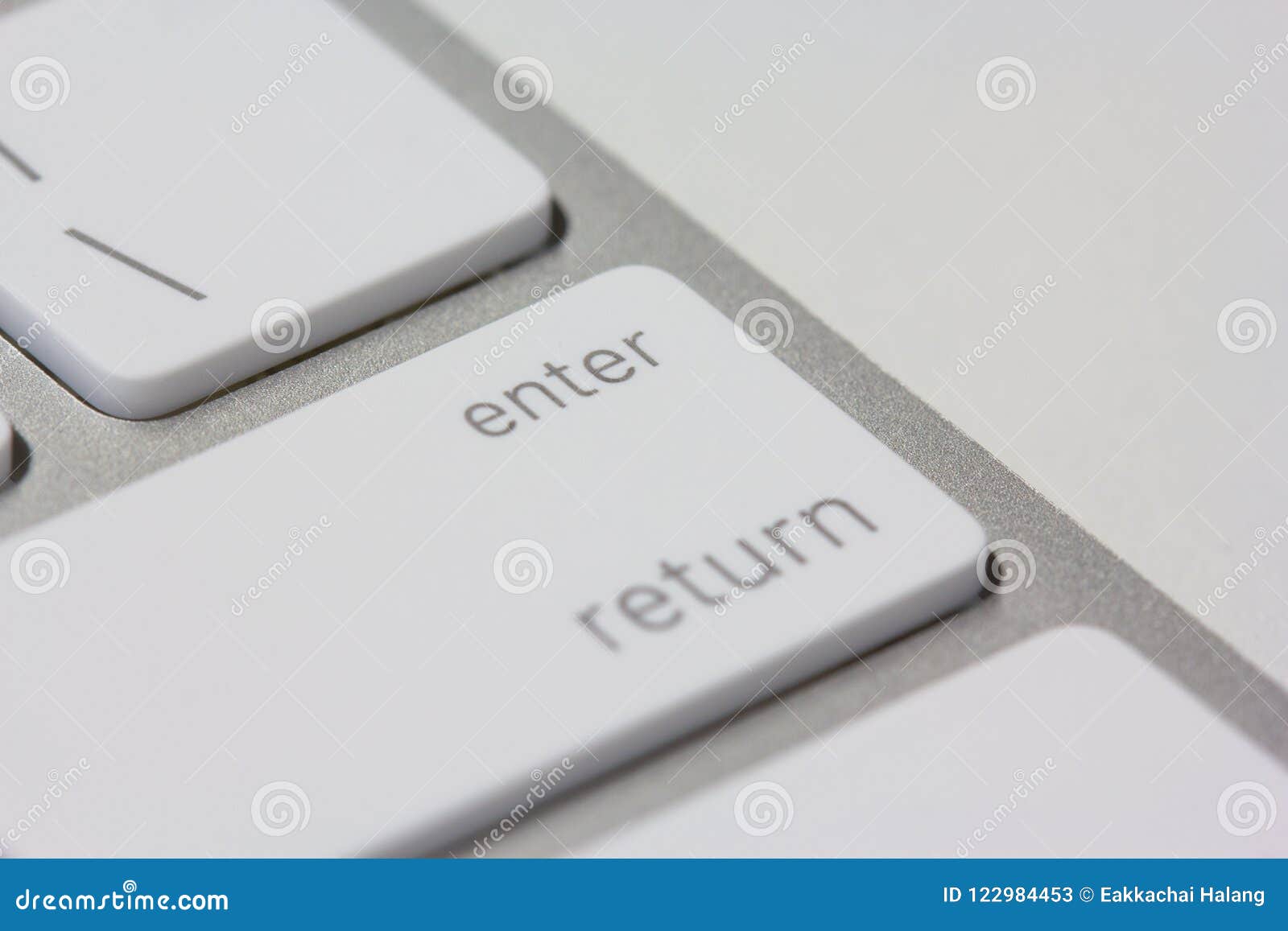 Tecla Enter Em Um Close Up Do Teclado Imagem de Stock - Imagem de ...