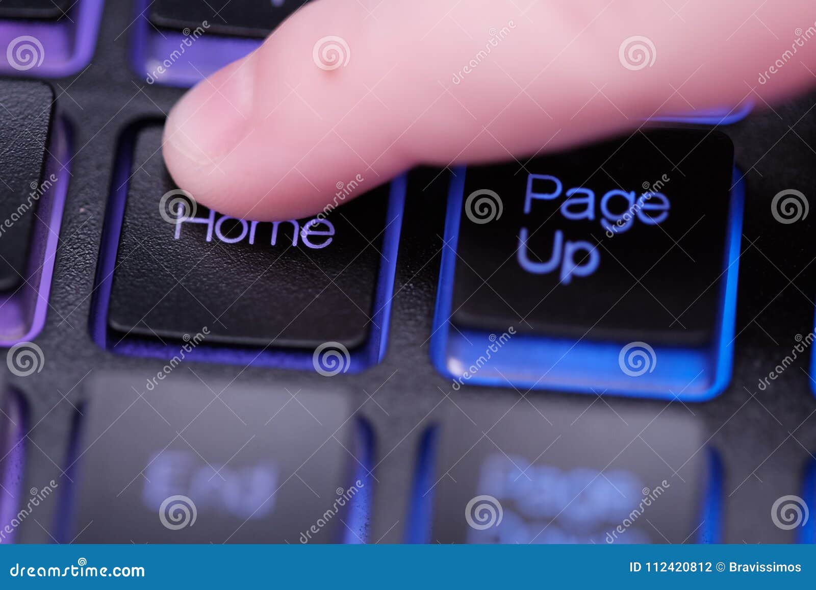 Tecla HOME en el teclado foto de archivo. Imagen de digital - 112420812