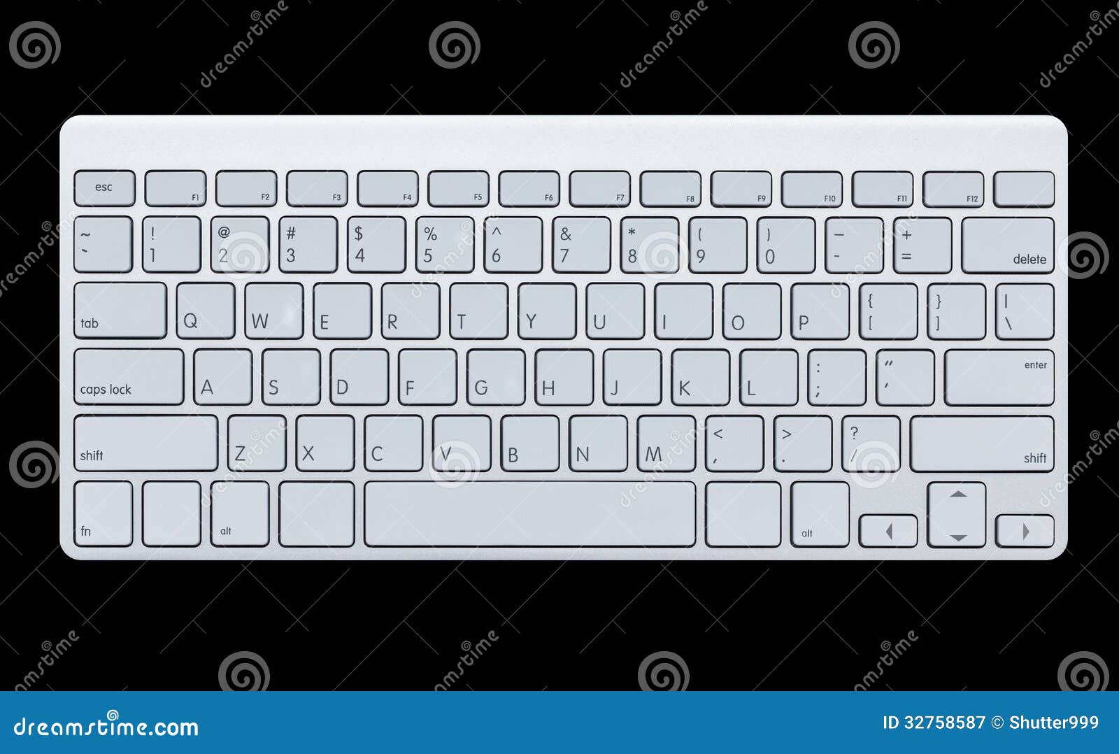 Teclado De Computador Moderno Imagem de Stock - Imagem de equipamento ...