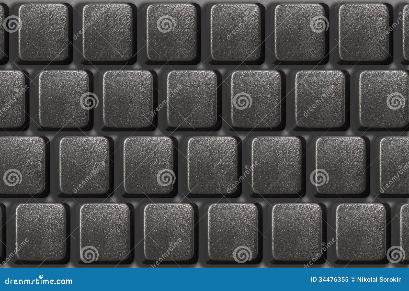 Teclado De Ordenador Sin Letras Imagen de archivo - Imagen de concepto ...