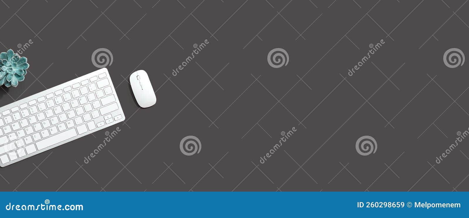 Teclado E Mouse Do Computador De Cima Imagem de Stock - Imagem de liso ...