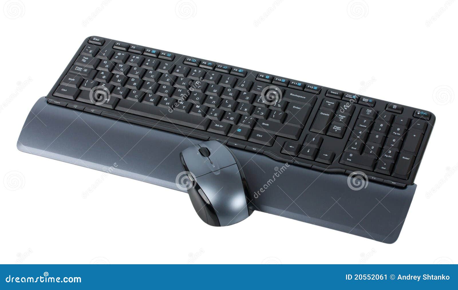 Teclado e rato imagem de stock. Imagem de ergonomia, isolado - 20552061
