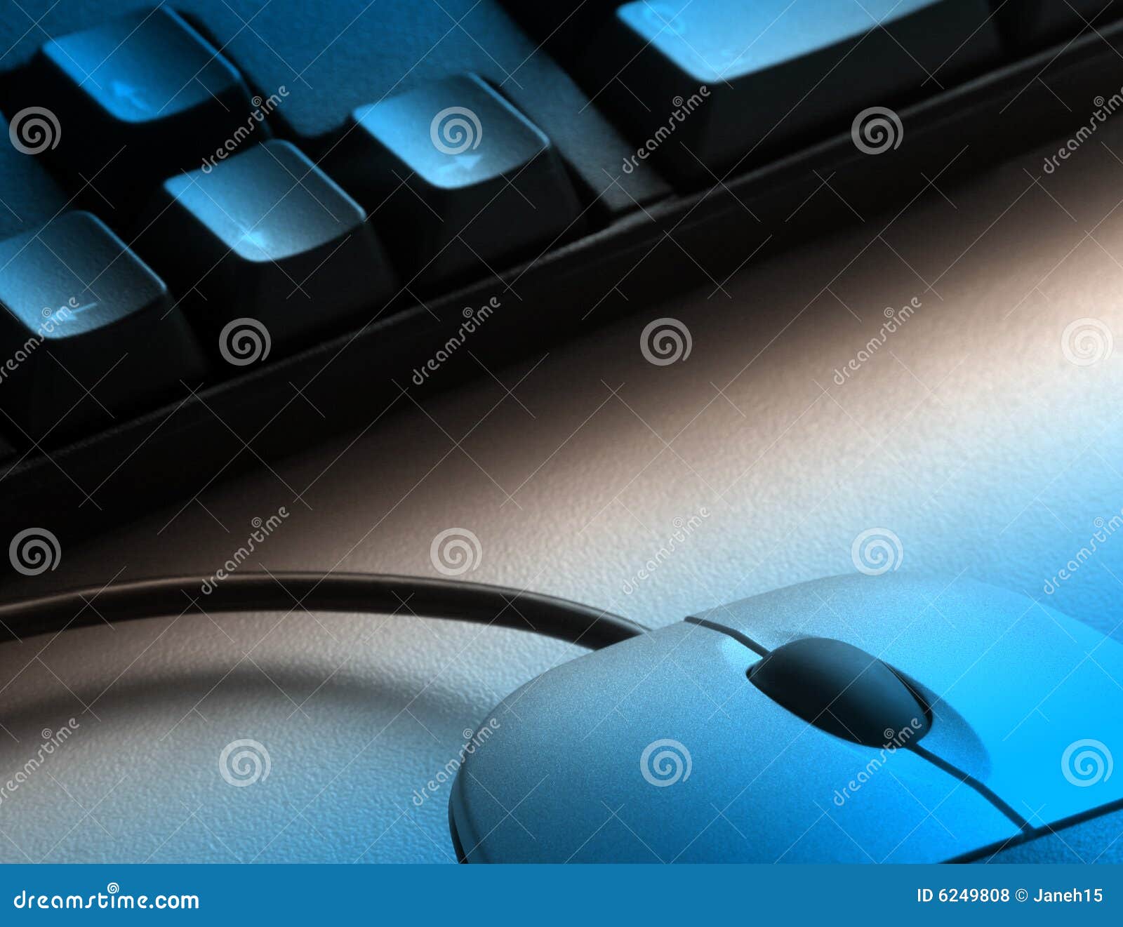 Teclado e rato foto de stock. Imagem de eletrônica, teclado - 6249808